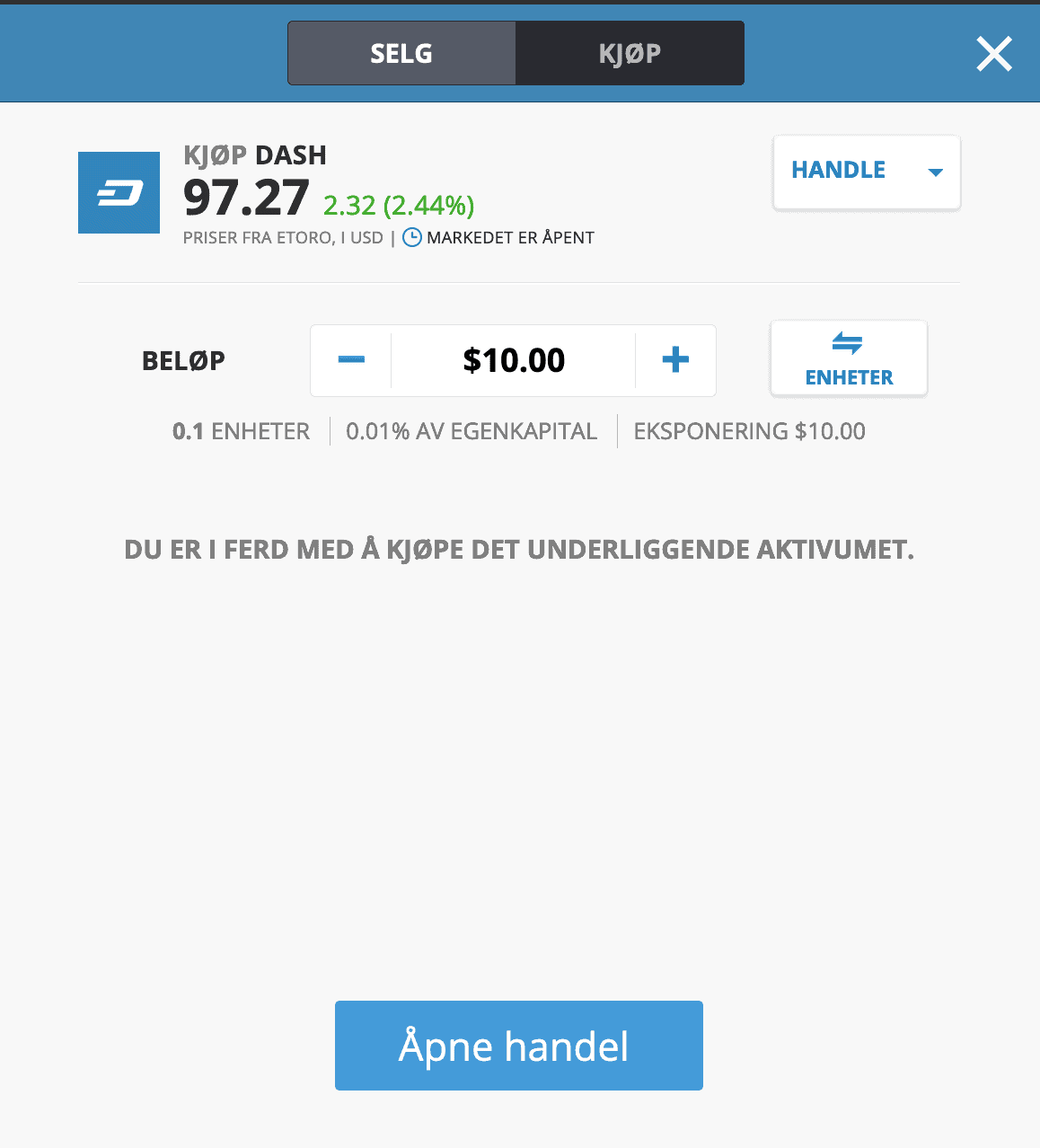 Kjøp Dash: Flott guide (2022 oppdatering) - Aksjeskole